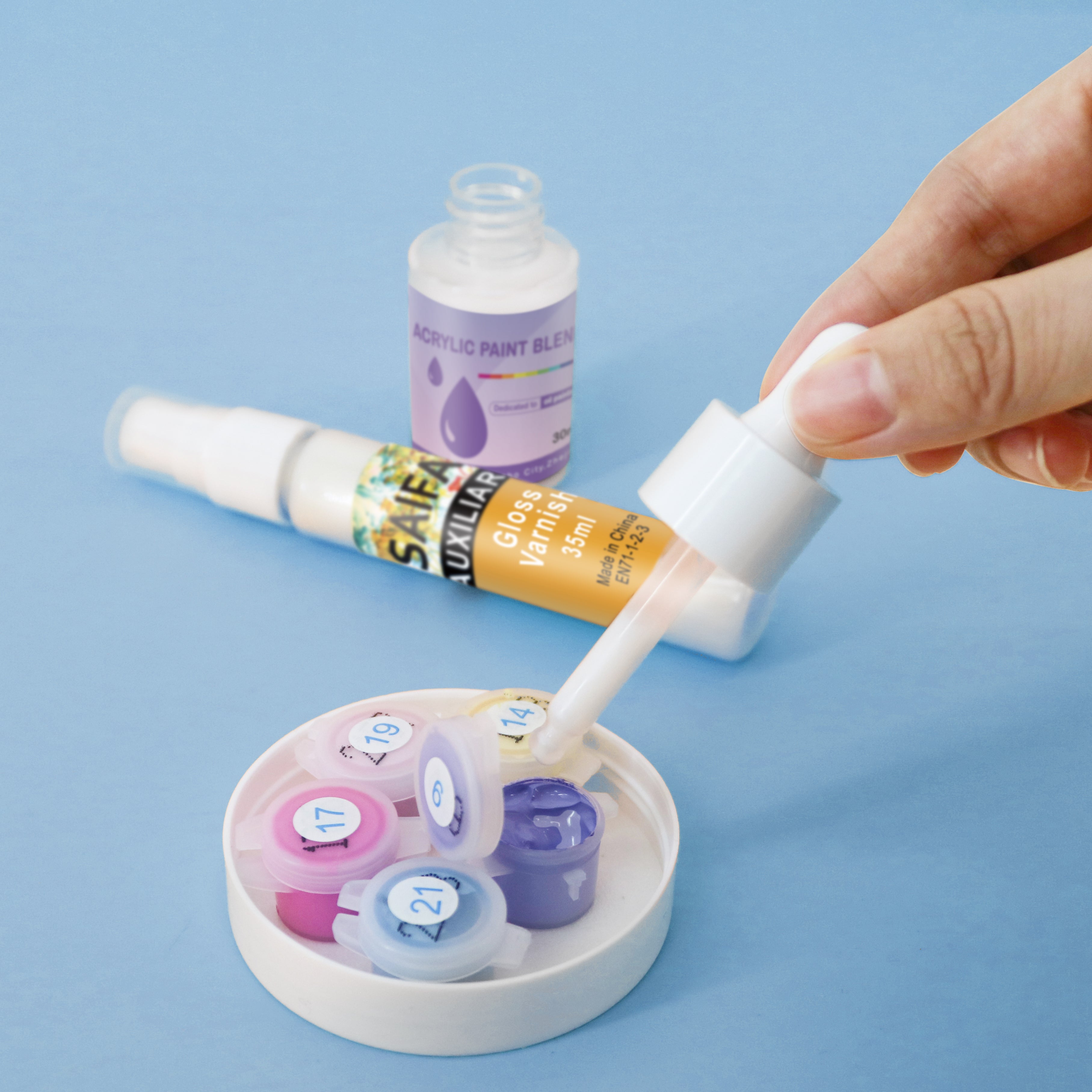 Accessories - Acrylic Paint Mixer & Paint Protector – isuvio