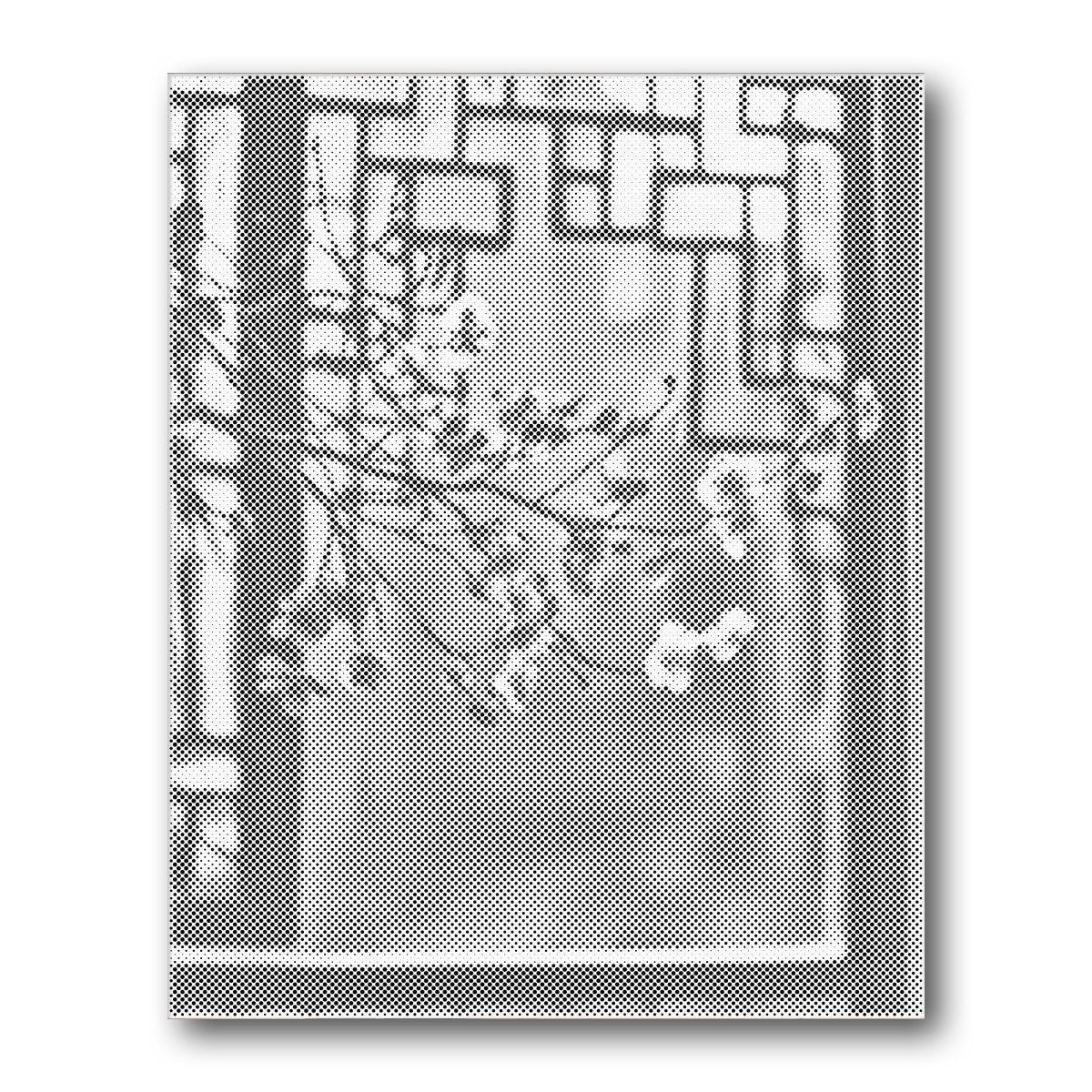 Dot Painting - Window Lattice Branches – isuvio